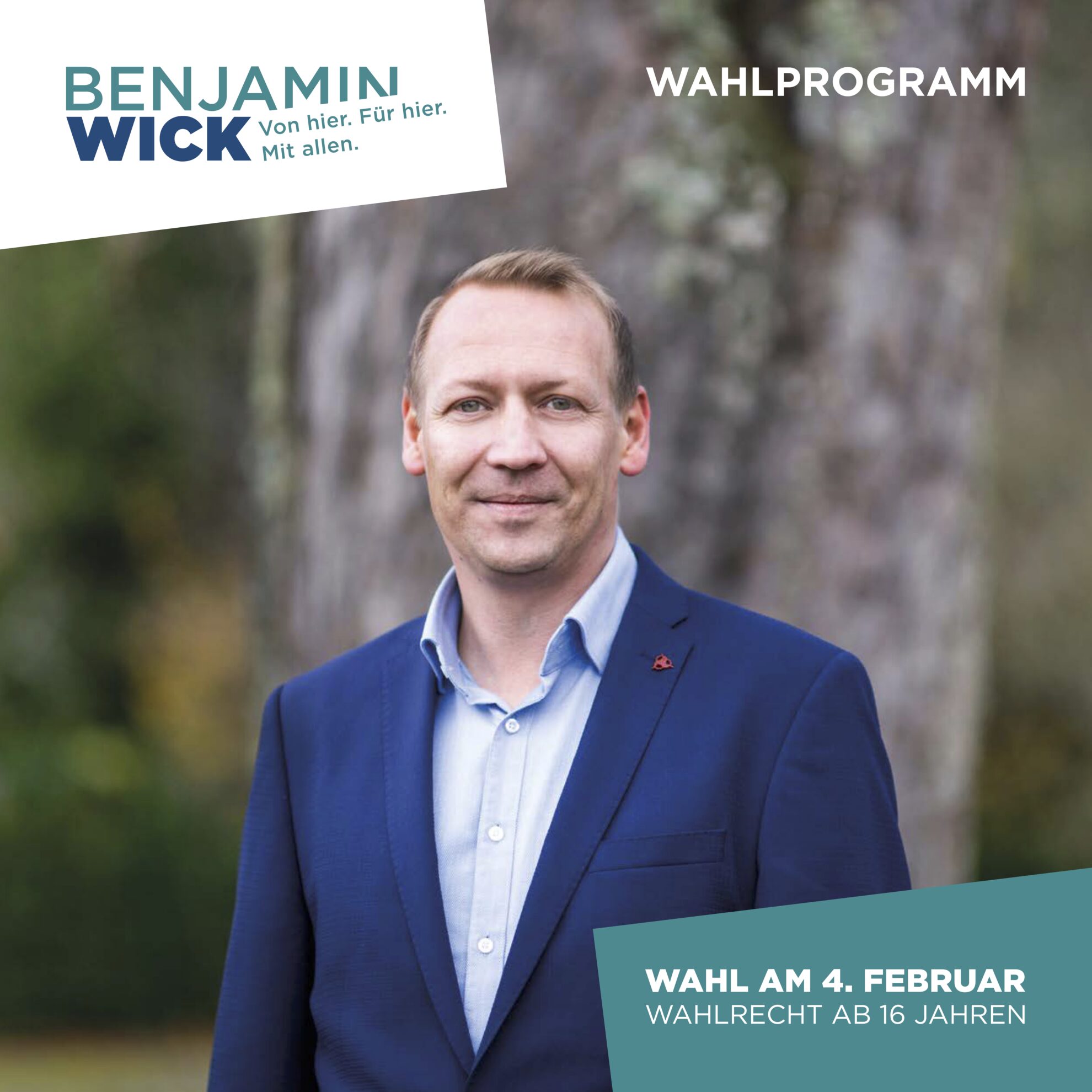 Benjamin Wick - Bürgermeister für Oberreichenbach